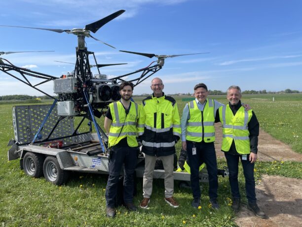 Heavylift Cargo Drone Flowcopter Completes Tests at HCA Airport - DRONELIFE