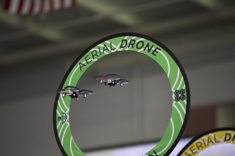 Aerial Drone Competition STEM Education - DRONELIFE