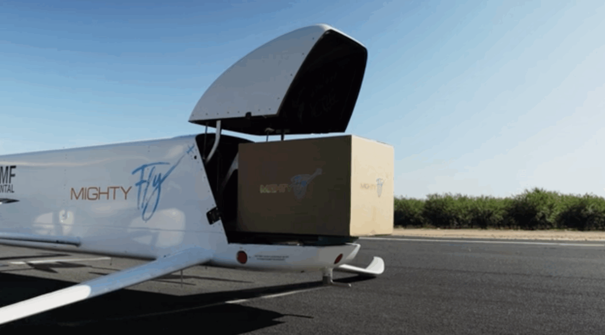 MightyFly Demonstrates Autonomous Cargo Aircraft - DRONELIFE