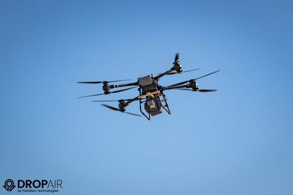 ParaZero’s parachute system helps drones deliver blood - DRONELIFE