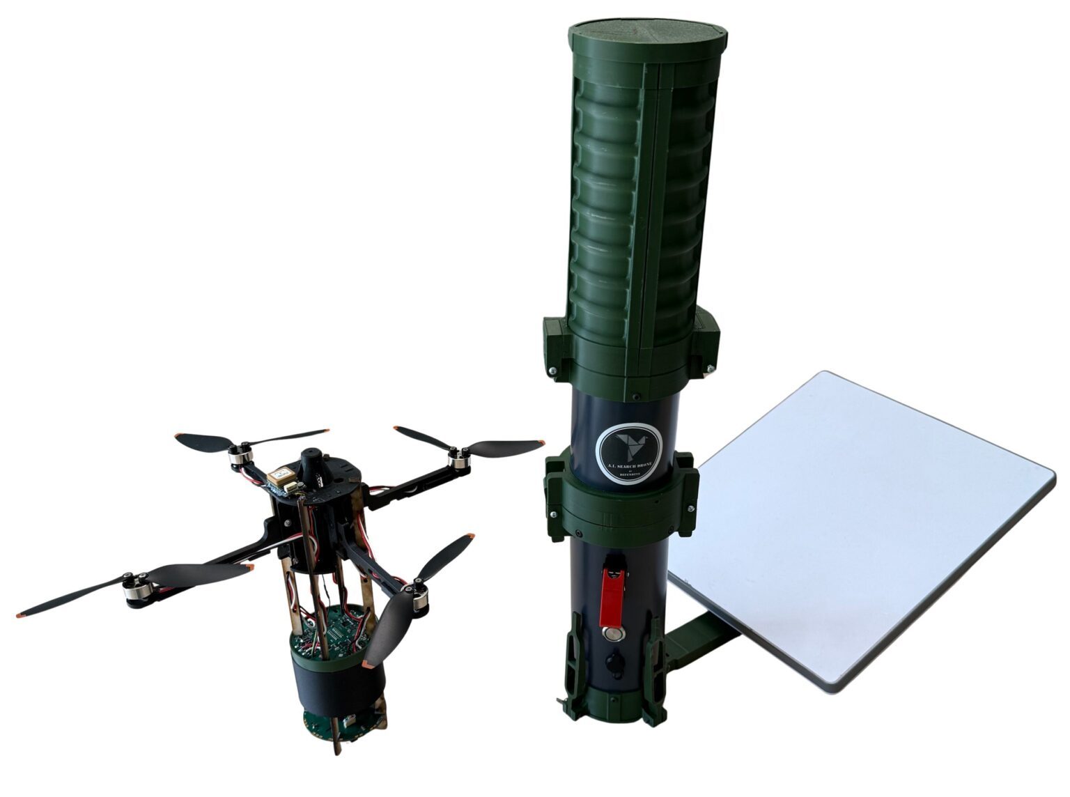 DefendEye tube-launched drone - DRONELIFE